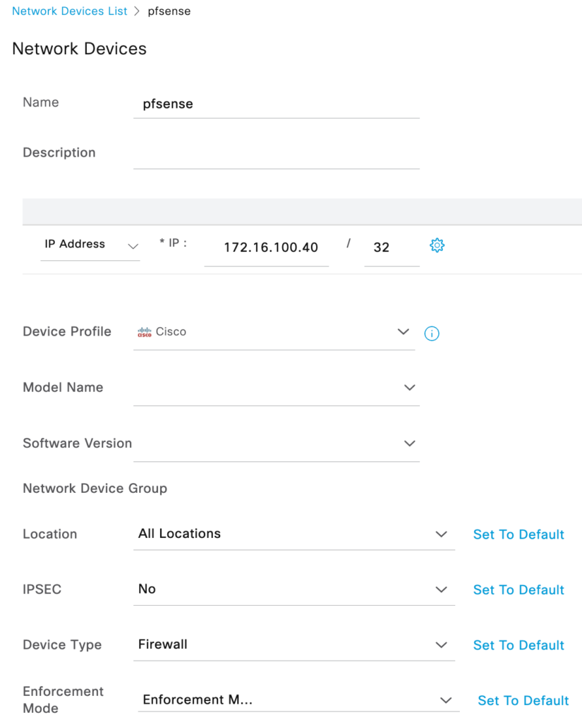 Pfsense Admin Authentication Using Cisco Ise Cisco Ise Tips Tricks 1199